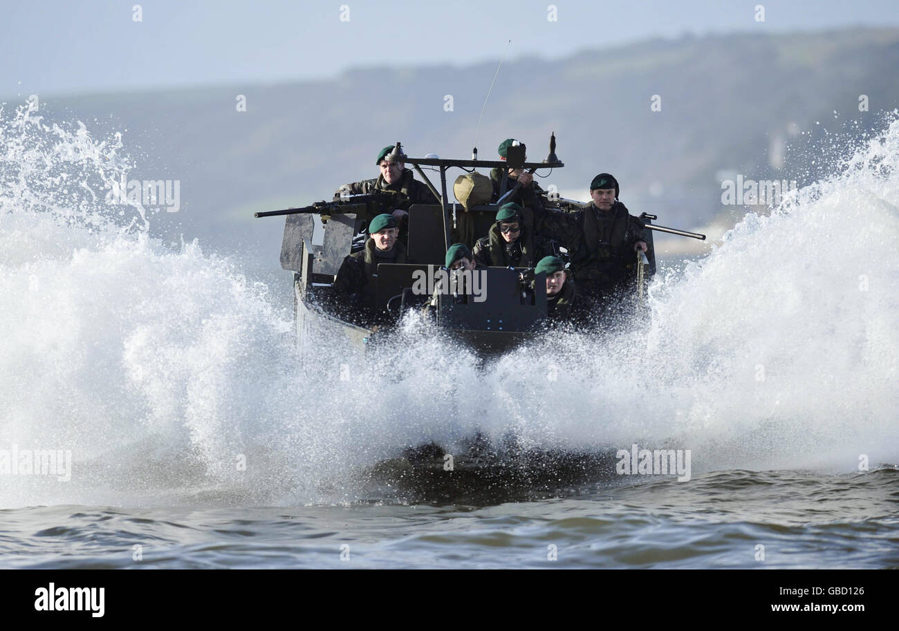 The latest version of the Royal Marines Offshore Raiding Craft (ORC ...