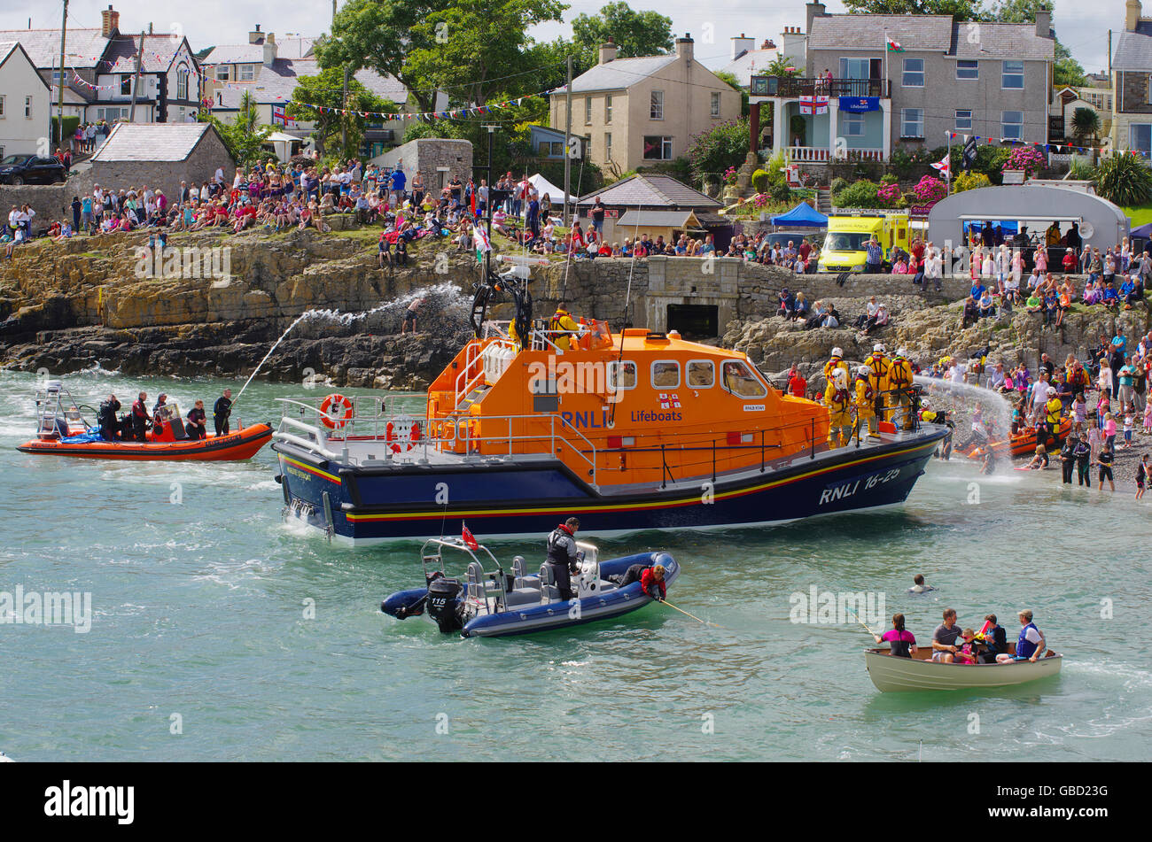 Moelfre Tamar Class Lifeboat 1625 Kiwi Stock Photo - Alamy