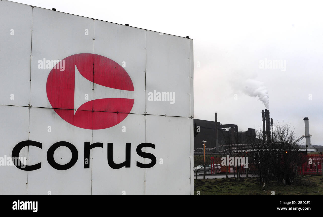 Corus 'to axe thousands of jobs' Stock Photo - Alamy Corus 'to axe thousands of jobs' Stock Photo - Alamy