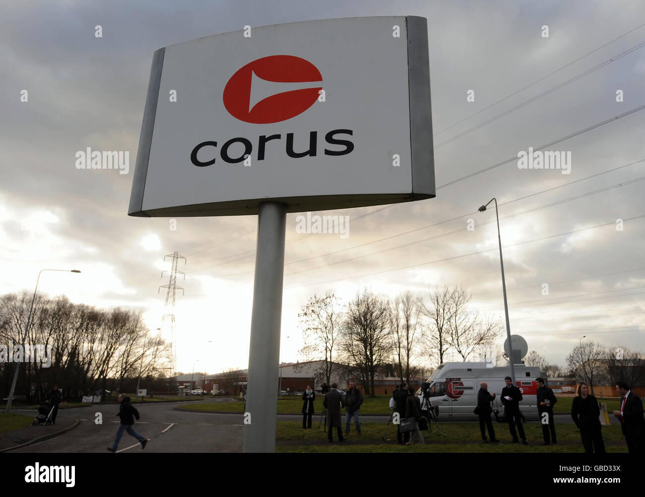Corus 'to axe thousands of jobs' Stock Photo - Alamy Corus 'to axe thousands of jobs' Stock Photo - Alamy