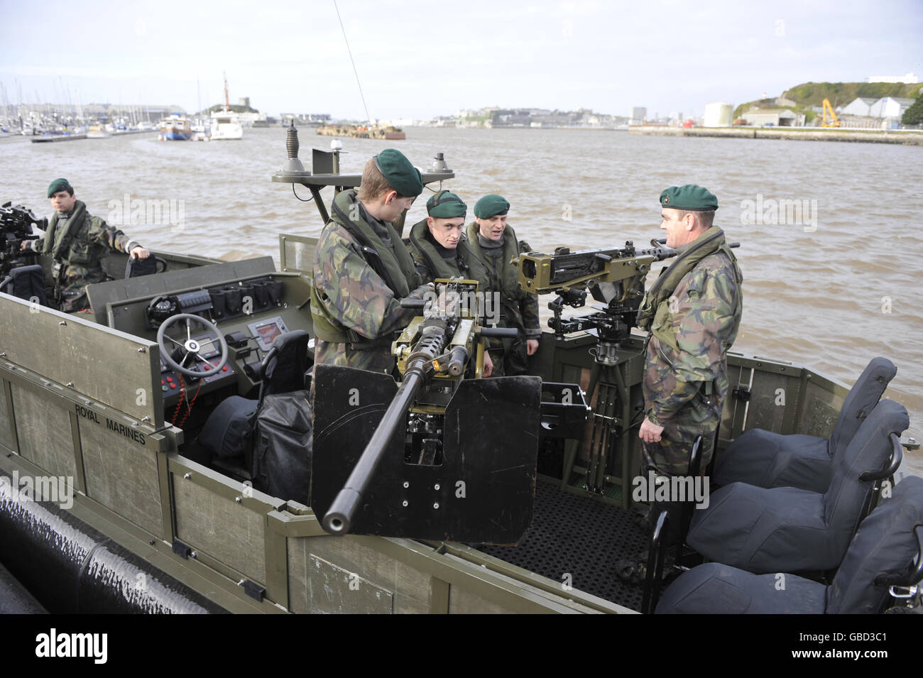 Royal Marines Offshore Raiding Craft Stock Photo - Alamy