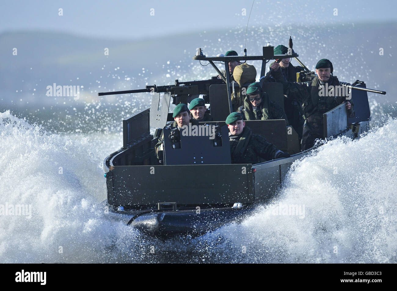 Royal Marines Offshore Raiding Craft Stock Photo - Alamy