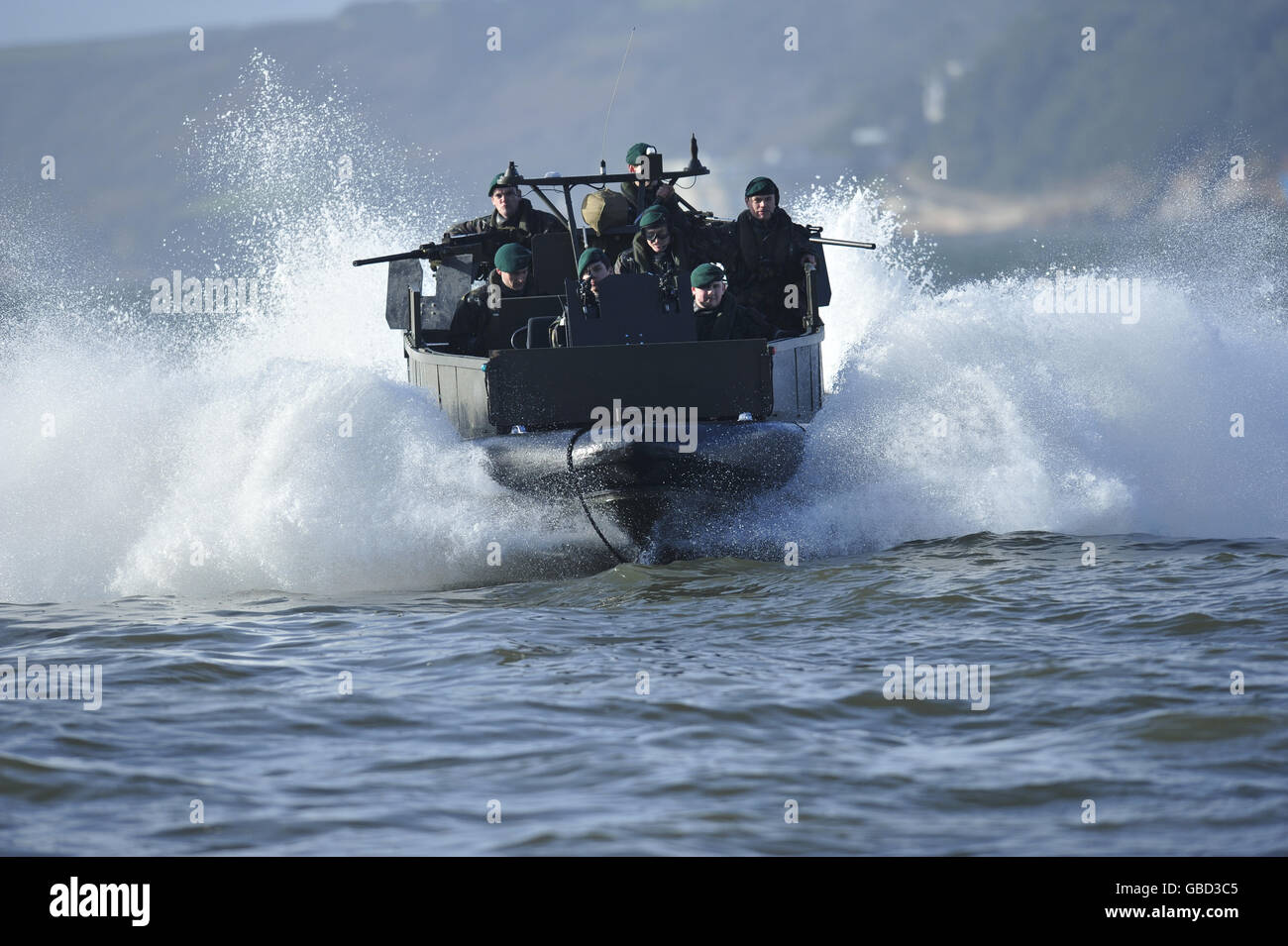 Royal Marines Offshore Raiding Craft Stock Photo - Alamy