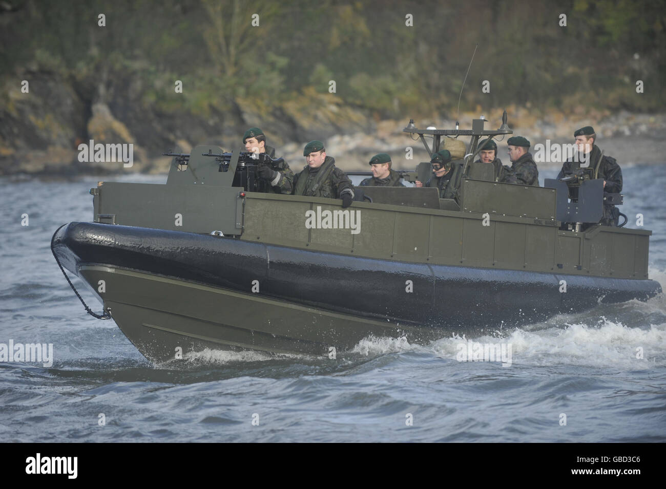 The latest variant of the Royal Marines Offshore Raiding Craft (ORC ...