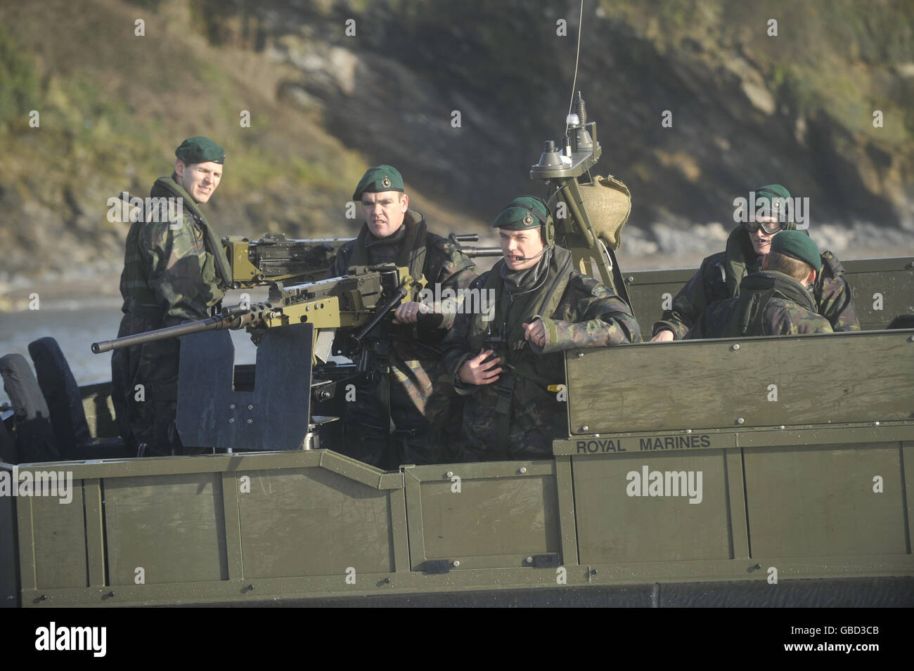 Royal Marines Offshore Raiding Craft Stock Photo - Alamy