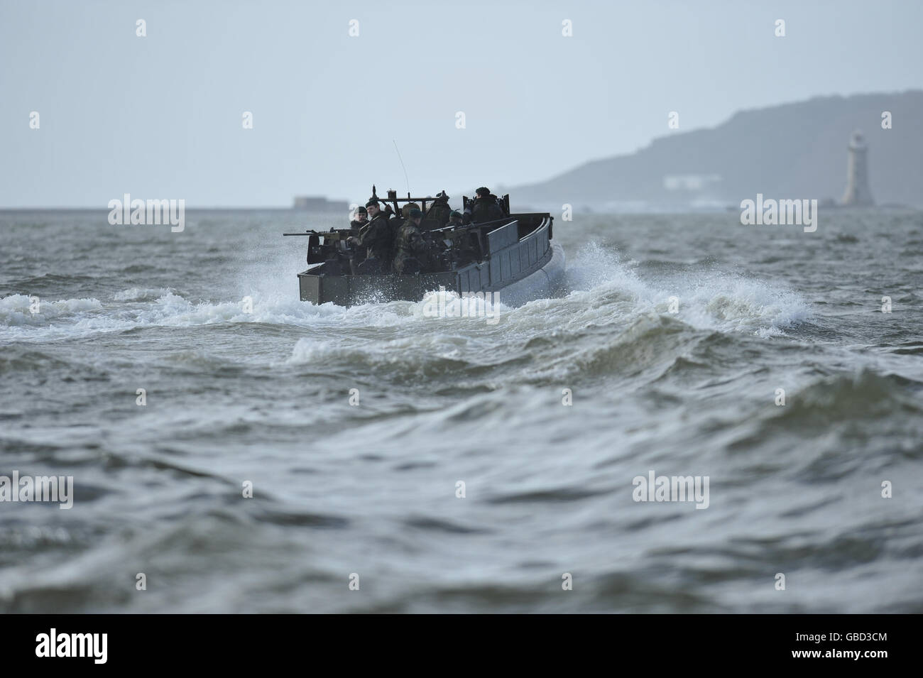 Royal marines orc offshore raiding hi-res stock photography and images ...