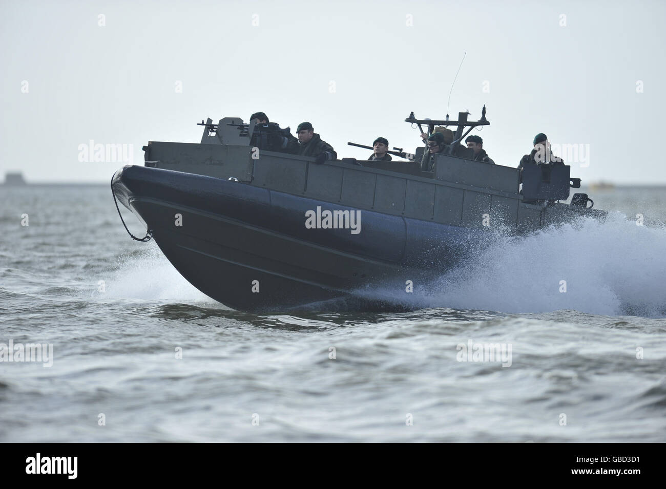 Royal Marines Offshore Raiding Craft Stock Photo - Alamy