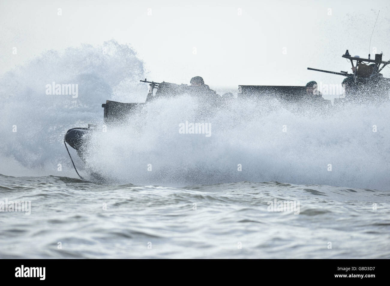 Royal Marines Offshore Raiding Craft Stock Photo - Alamy