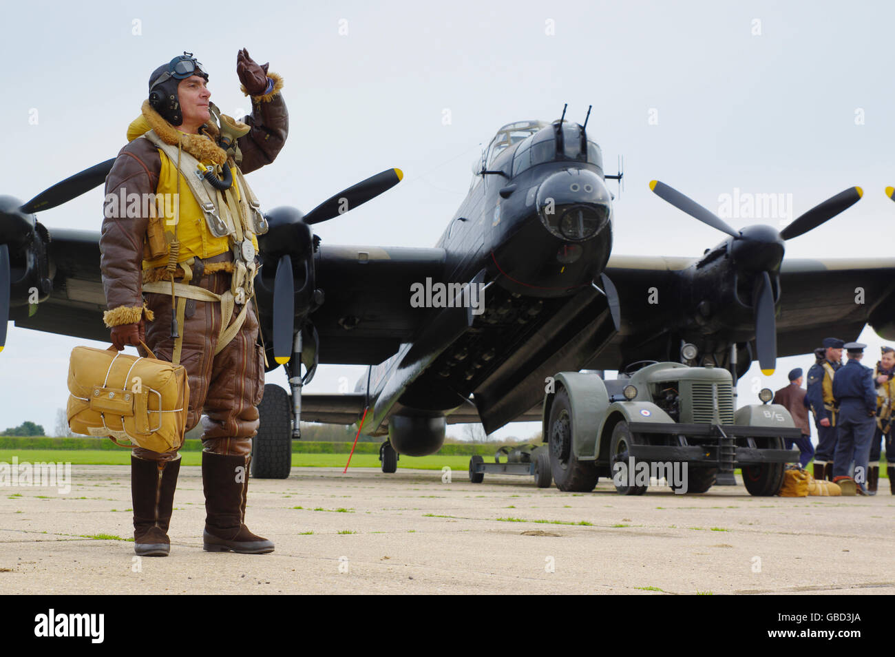 Avro Lancaster, NX611,Just Jane, at East Kirkby Lincolnshire Stock ...