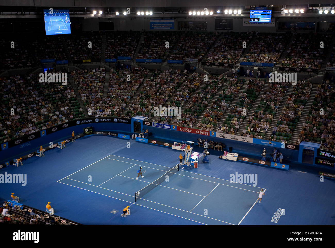 Australian open tennis and heat hi-res stock photography and images - Alamy