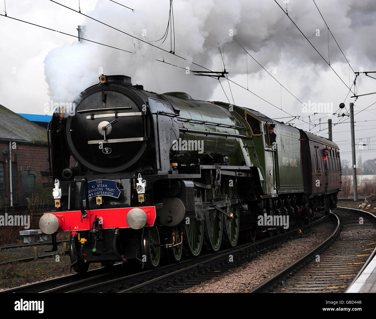 The Tornado Steam Locomotive the first to be newly built for 50 years ...