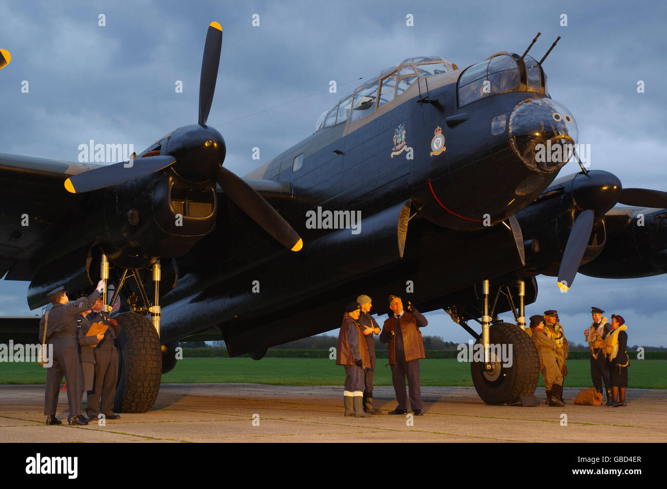 Avro Lancaster, NX611,Just Jane, at East Kirkby Lincolnshire Stock ...