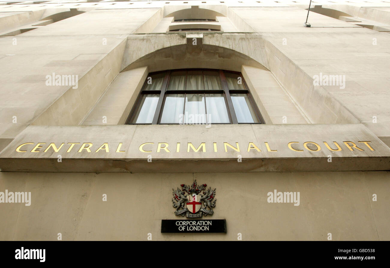 A general view of the Old Bailey, London, before the sentencing of ...