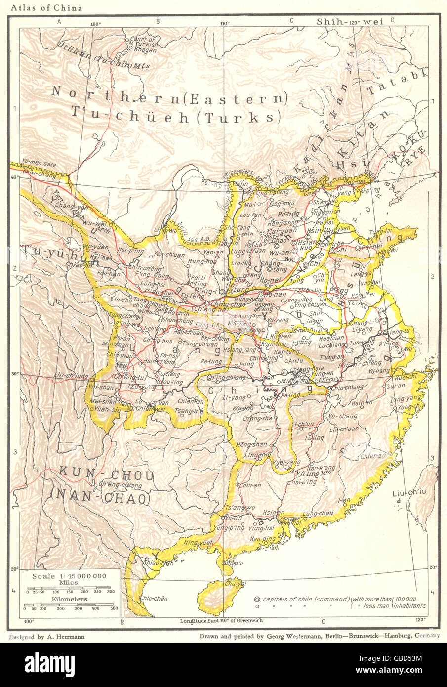 Sui dynasty map hi-res stock photography and images - Alamy