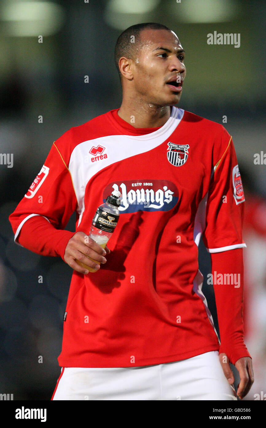 Soccer - Coca-Cola Football League Two - Wycombe Wanderers v Grimsby ...