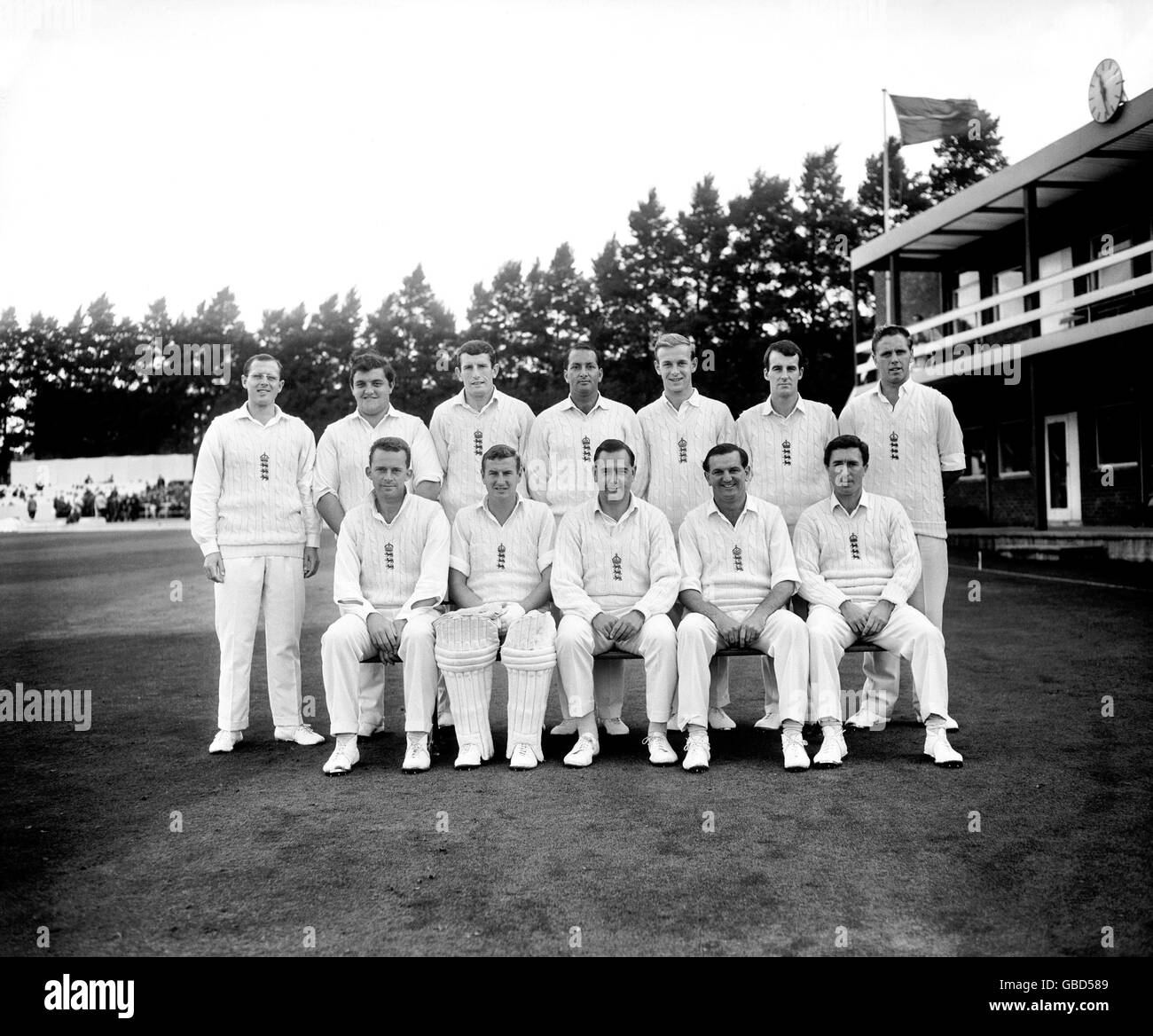Jim parks and fred titmus england hi-res stock photography and images ...