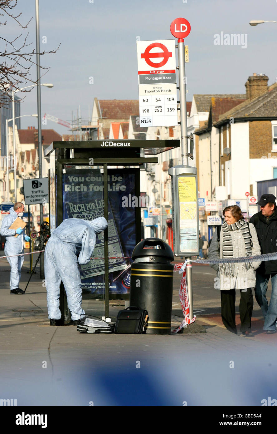 Crime scene murder police forensics hi-res stock photography and images ...