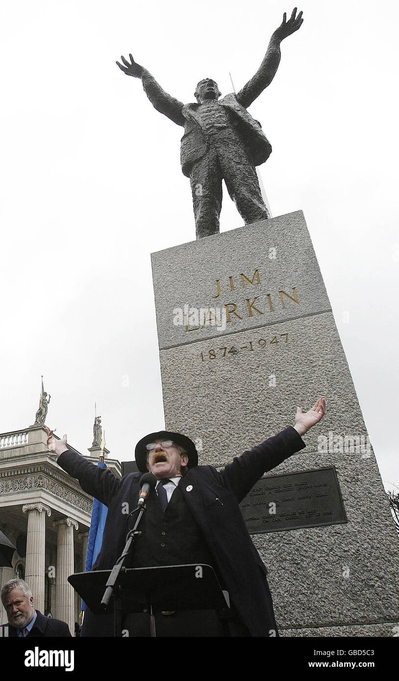 James Larkin anniversary Stock Photo - Alamy