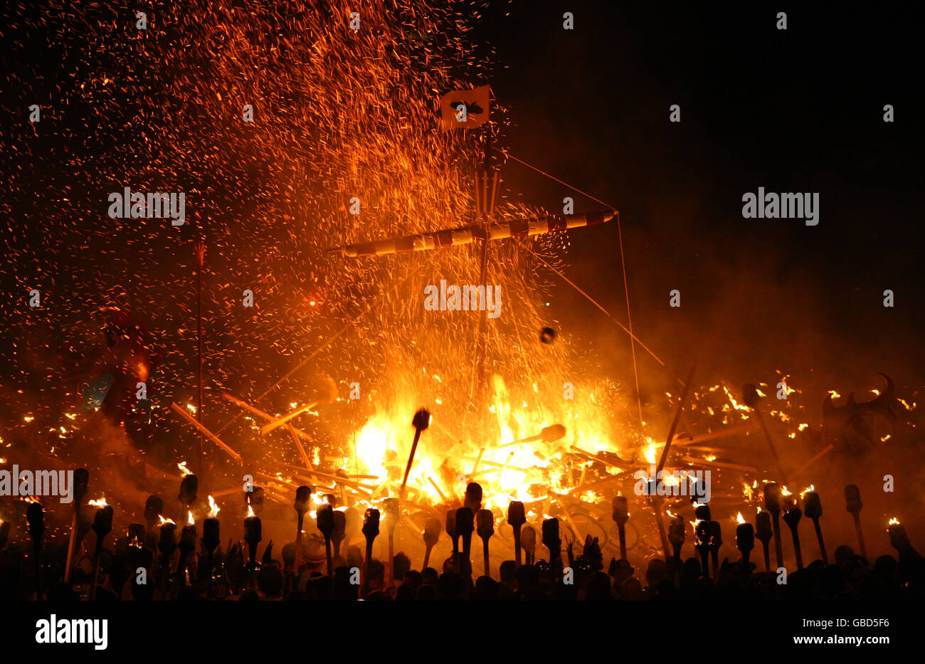 Up Helly Aa Festival Stock Photo - Alamy