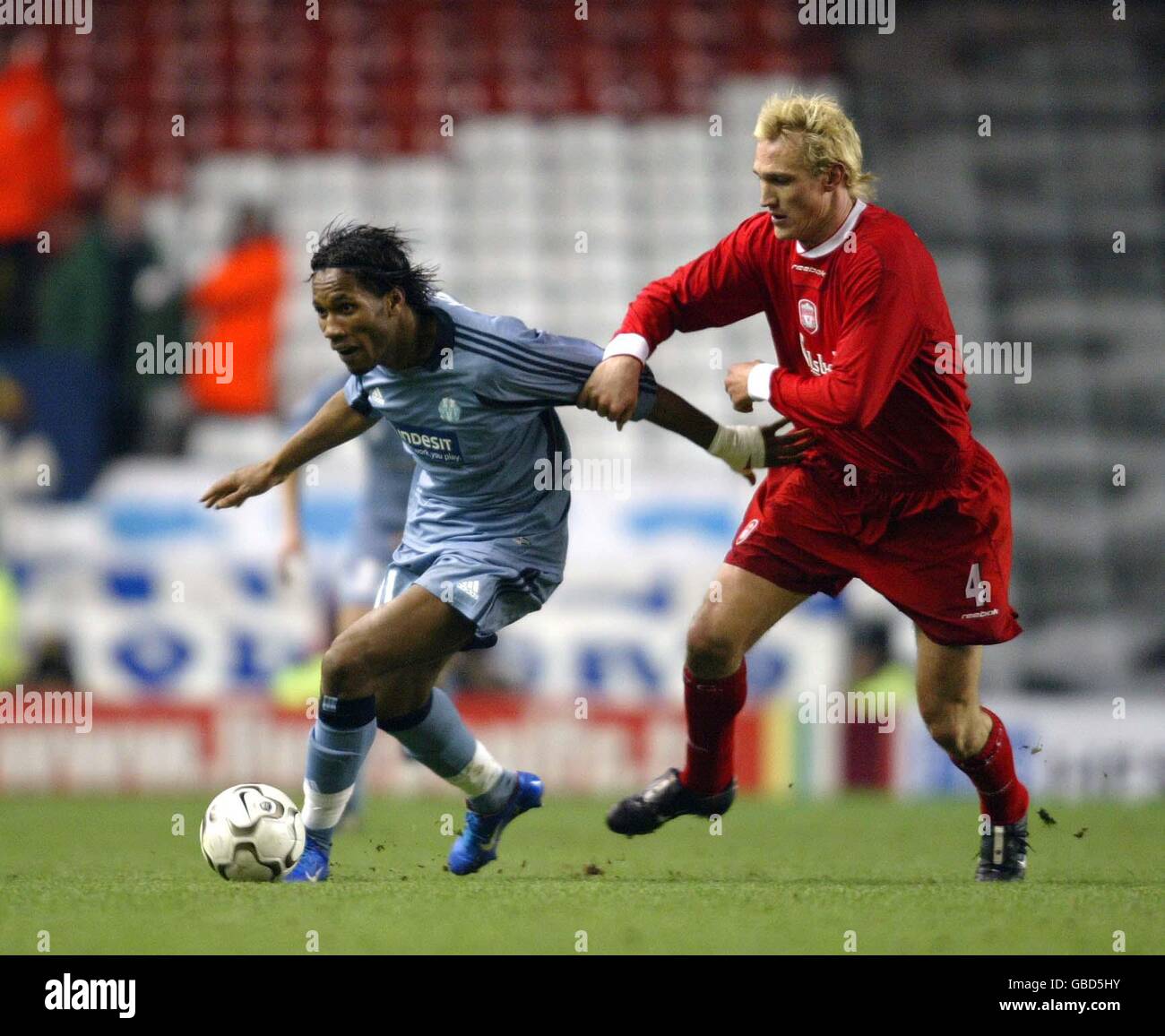 Olympique marseilles didier drogba hi-res stock photography and images ...