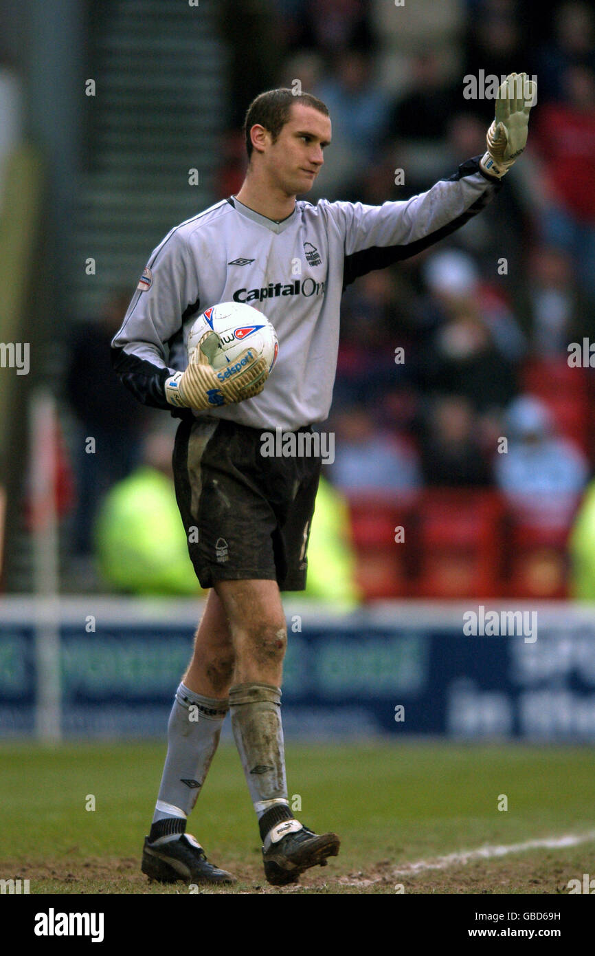Nottingham forests goalkeeper barry roche hi-res stock photography and ...