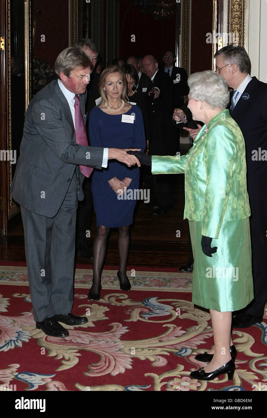 Queen Elizabeth II meets backbench MPs Stock Photo - Alamy