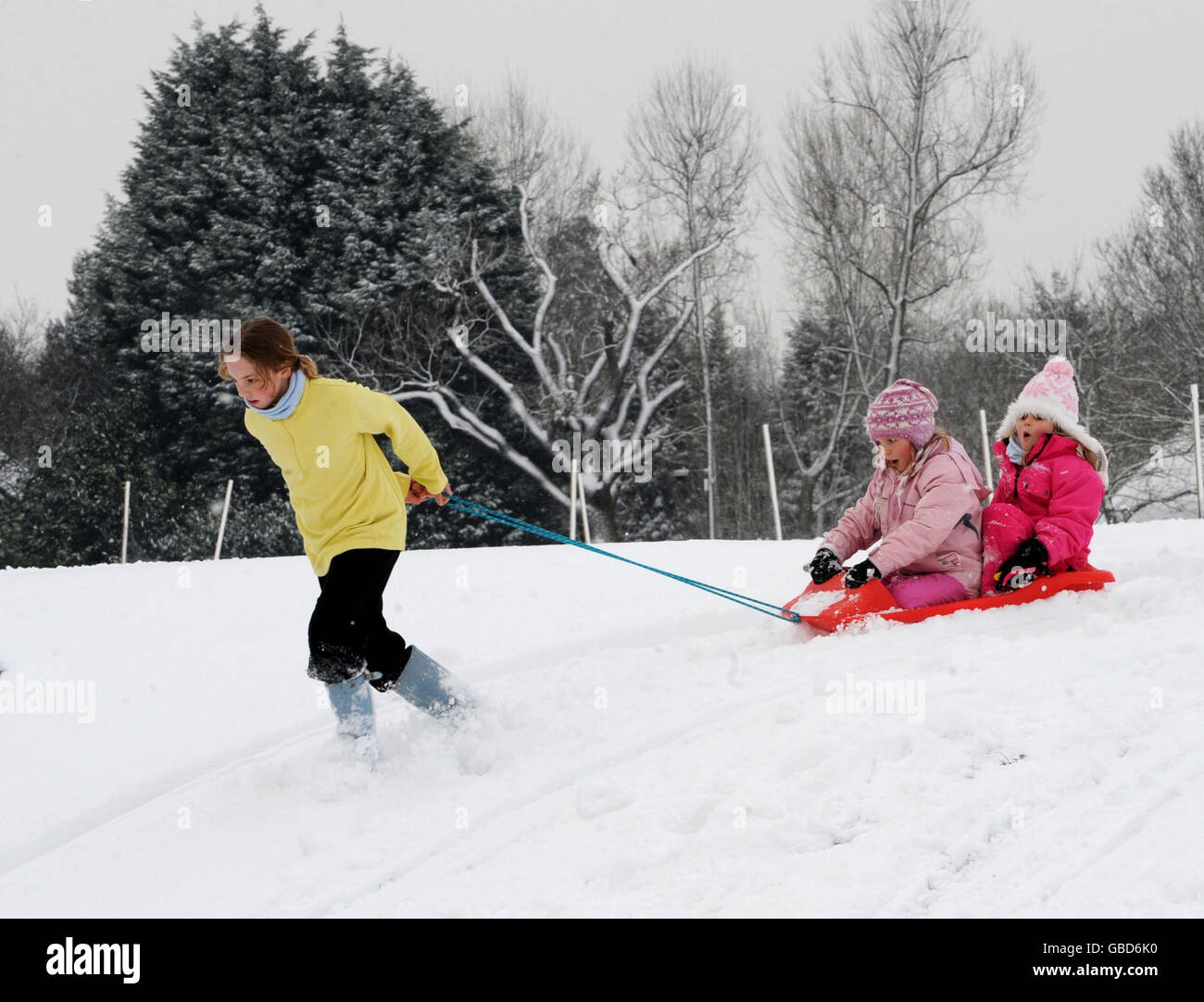 Play in the snow at ingatestone hi-res stock photography and images - Alamy