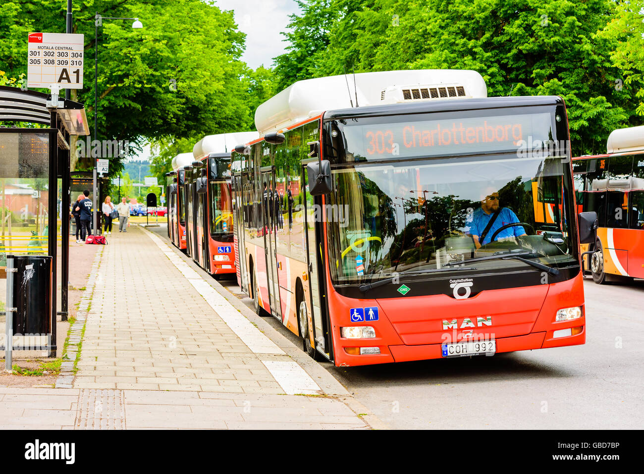 Motala central station hi-res stock photography and images - Alamy