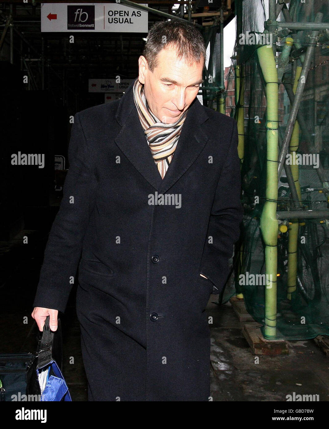 Dr Henry Kinch leaves a GMC hearing in Manchester, where he denies a ...