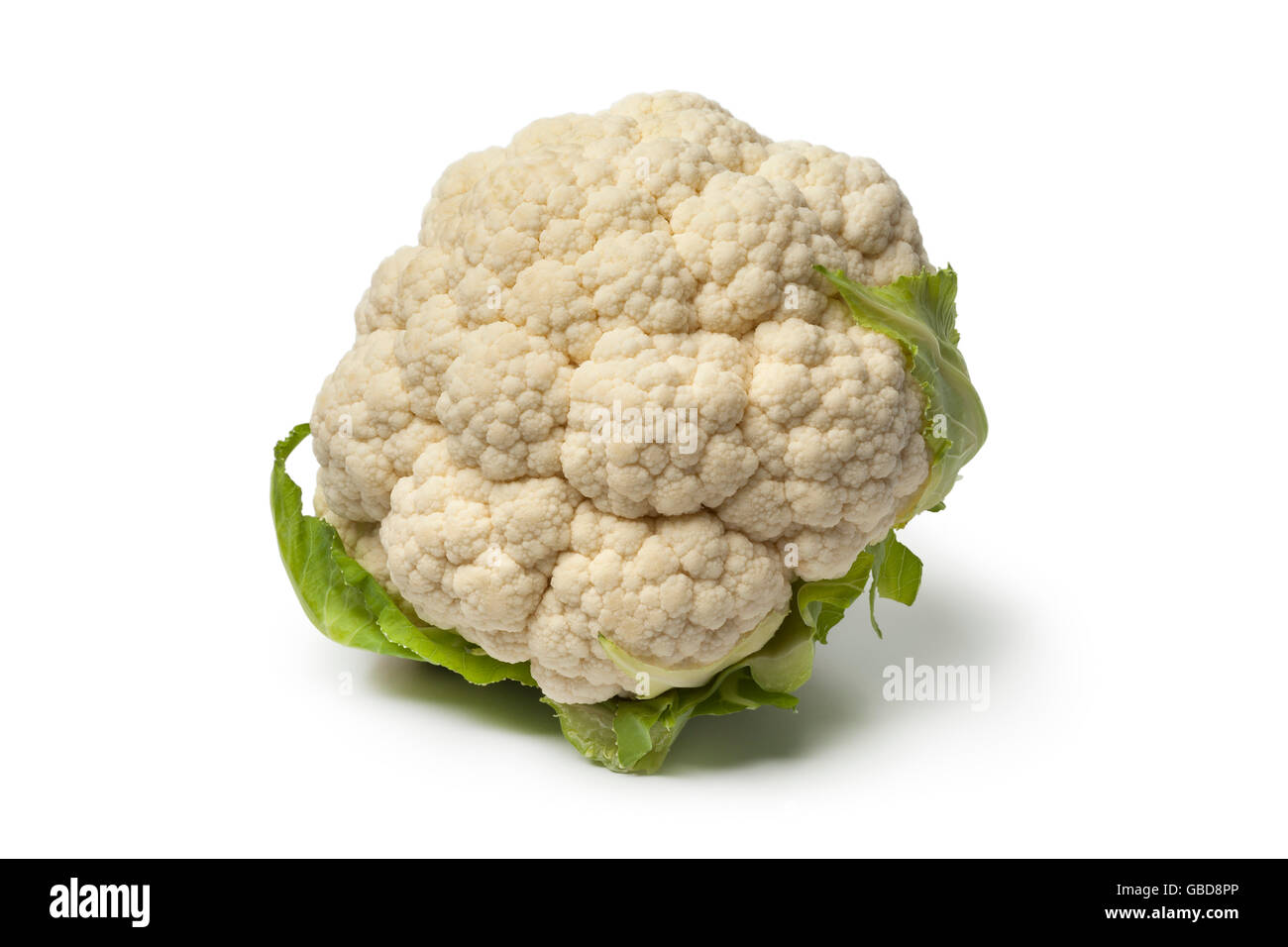 Fresh white raw whole cauliflower Stock Photo - Alamy