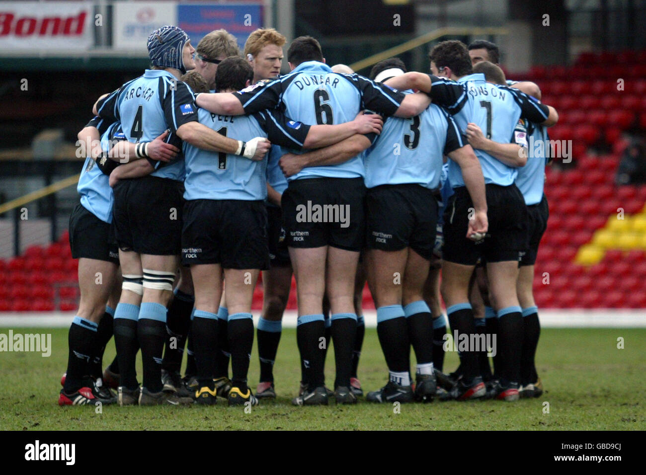 Newcastle falcons rugby team hi-res stock photography and images - Alamy