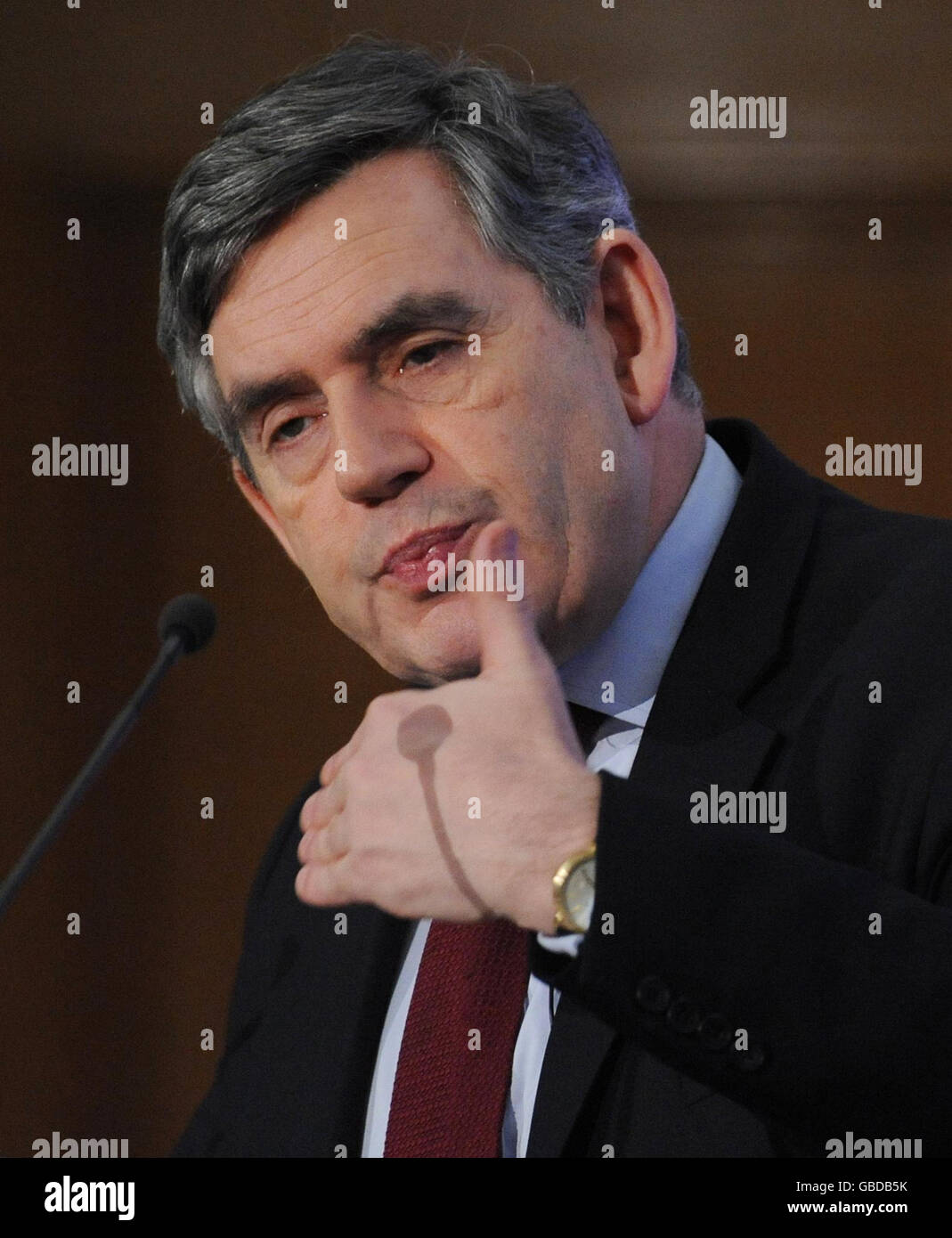 New Local Government Network speech Stock Photo - Alamy