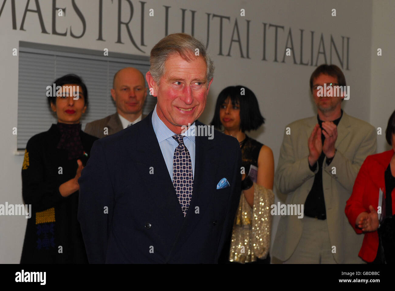 The Prince of Wales (centre left) during the opening ceremony of BBC ...