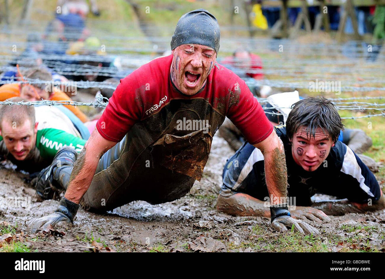 Tough Guy 2009 endurance competition Stock Photo - Alamy