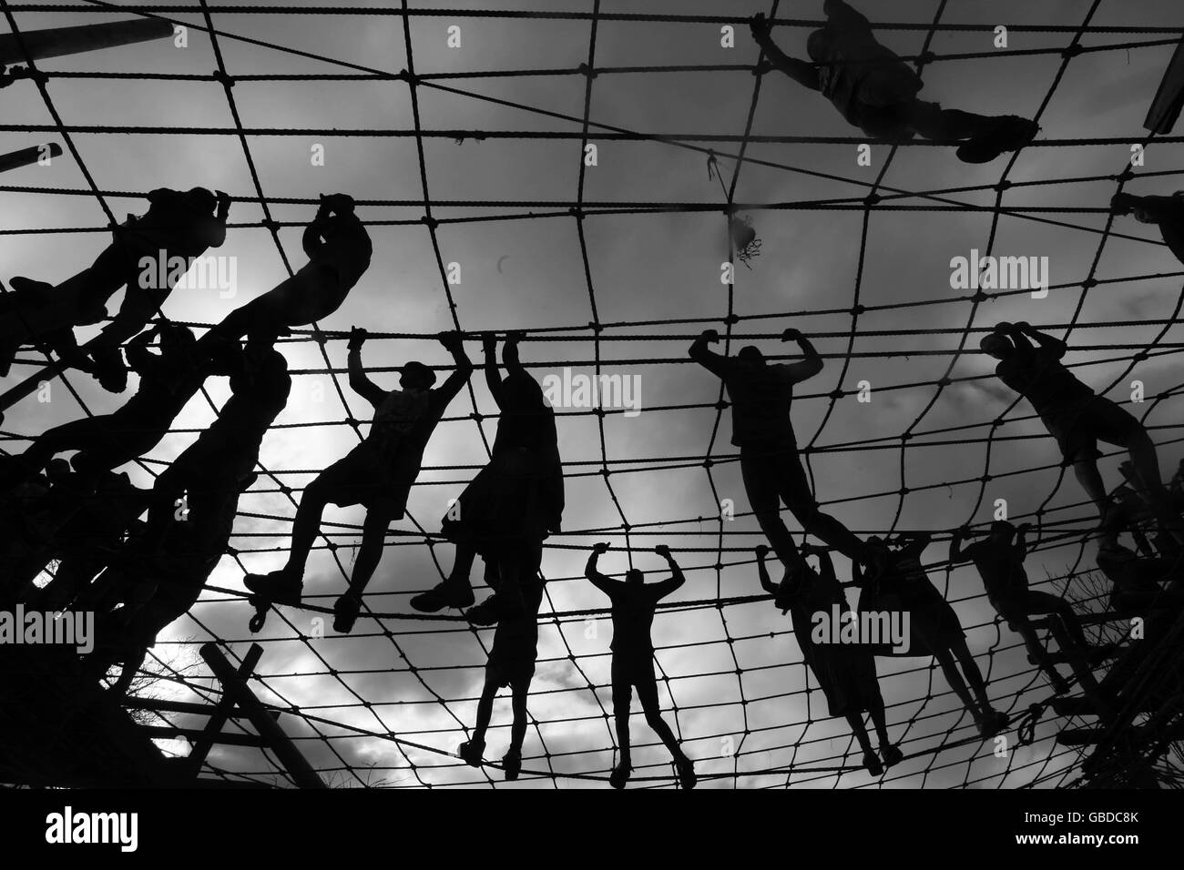 Gorilla rope Black and White Stock Photos & Images - Alamy