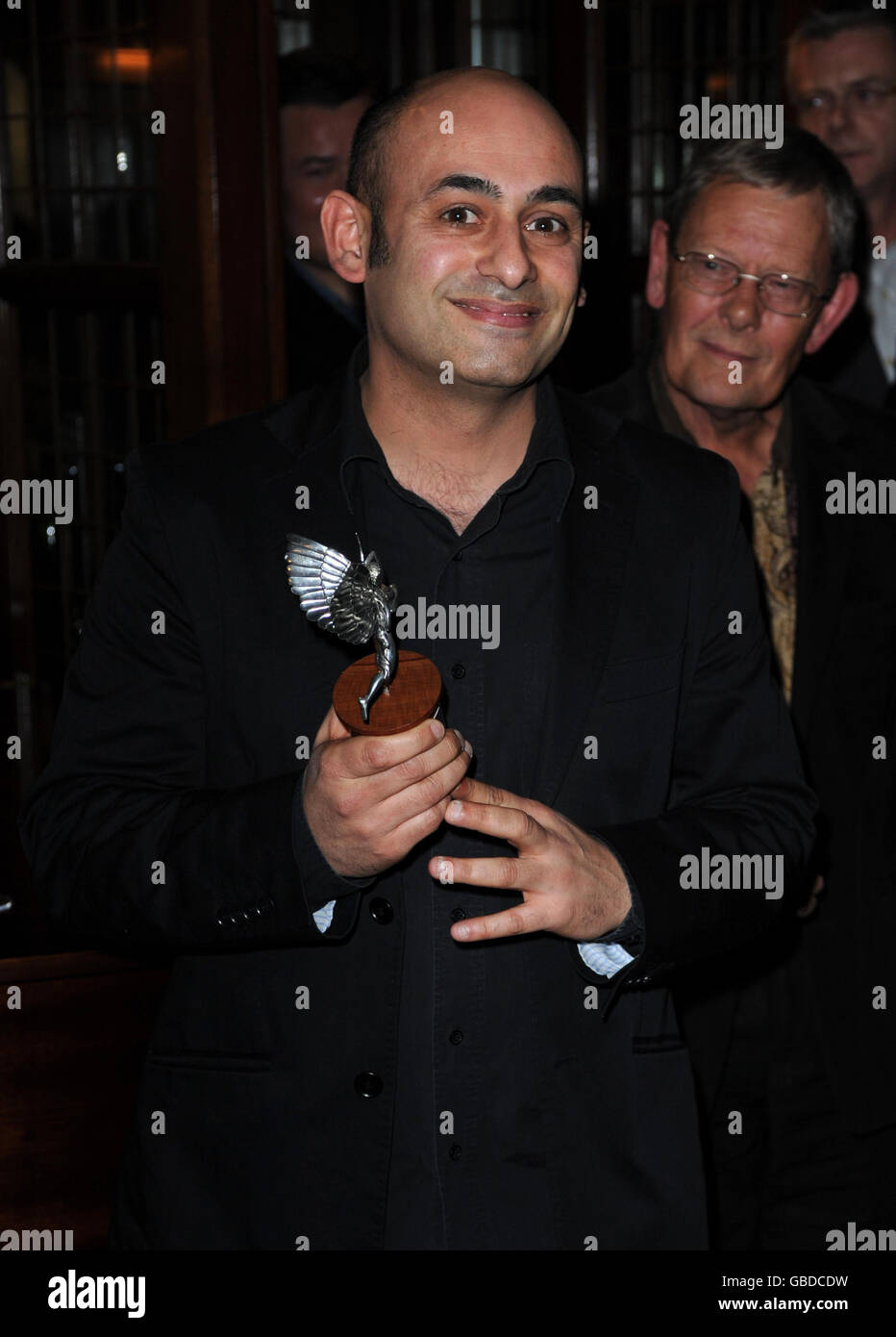 Mark digby with the technical achievement award hi-res stock ...