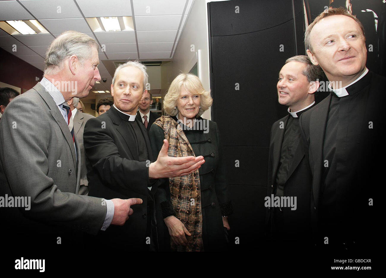Father martin ohagan and father david delargy in ballyclare hi-res ...