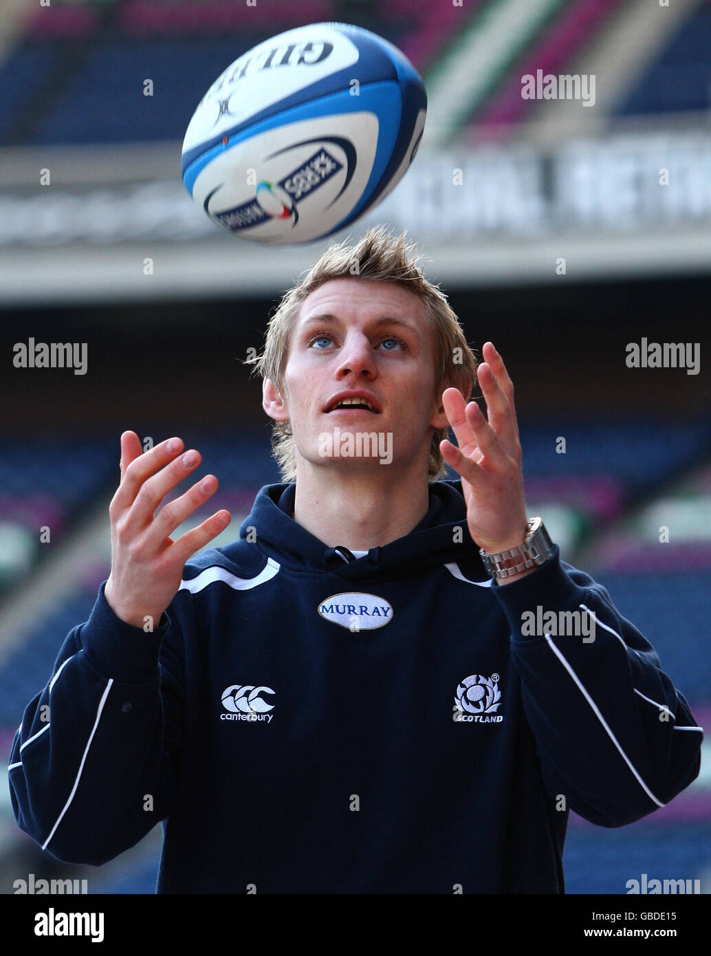 Rugby Union - Scotland Team Announcement - Murrayfield Stadium ...