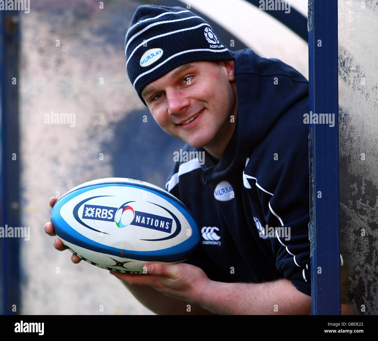 Rugby Union - Scotland Team Announcement - Murrayfield Stadium Stock ...