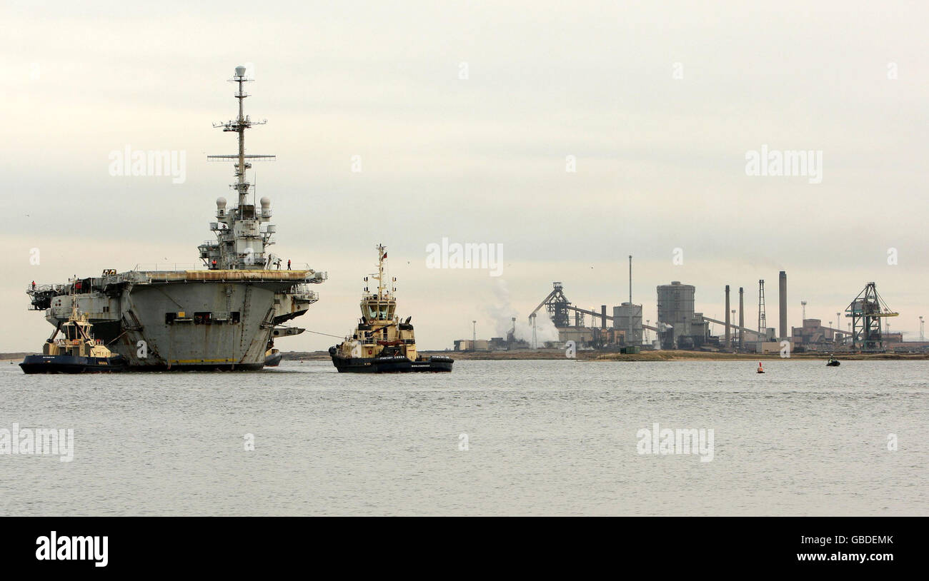 French Aircraft Carrier Clemenceau