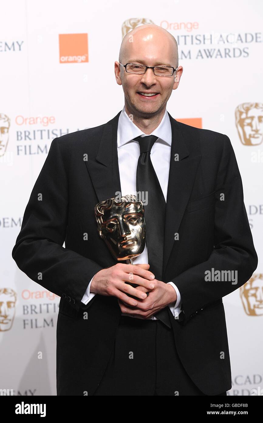 Chris Dickens with the Best Editing award received for Slumdog Millionaire at the 2009 British ...