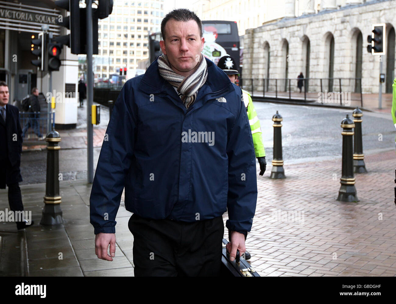 Accused expressing religious intolerance on internet hi-res stock ...