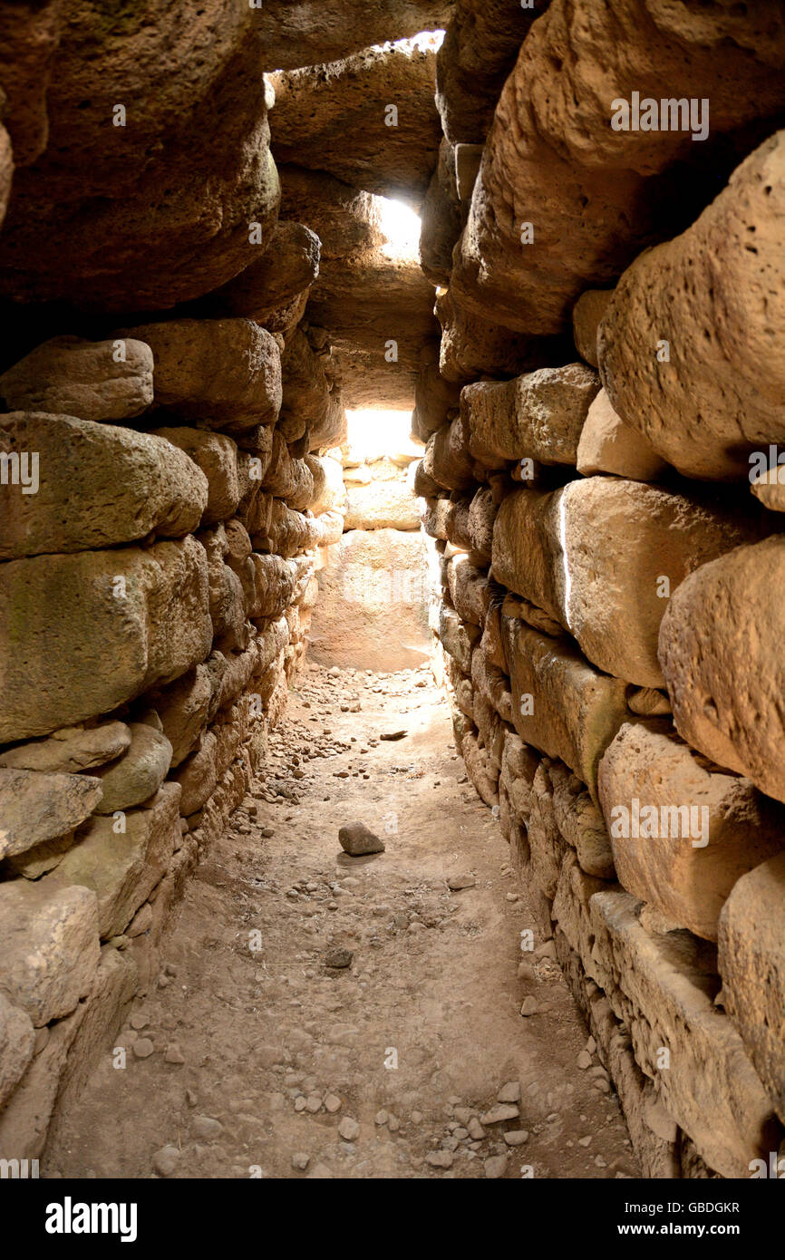 Egyptian Interior Stone Walls