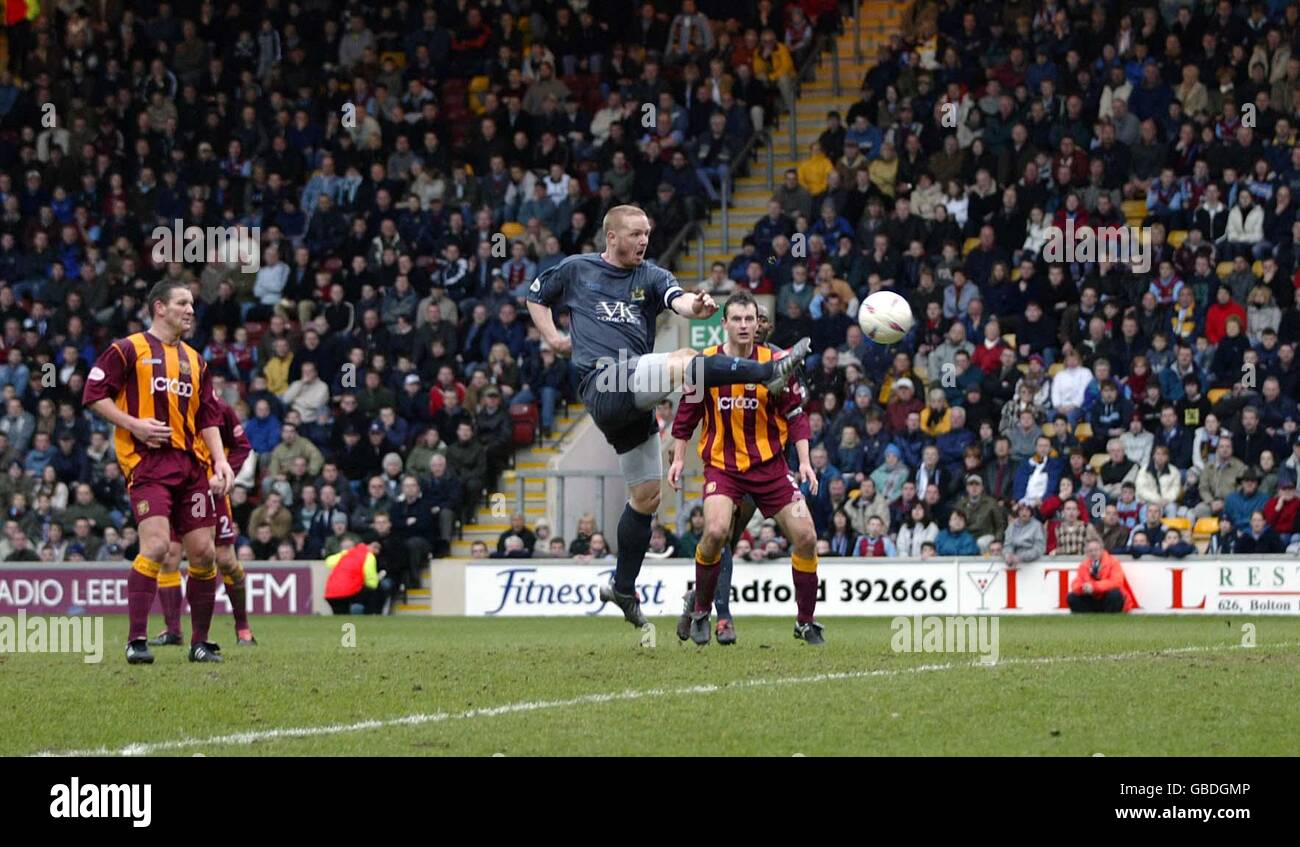 Burnley's David May scores his teams second goal only for it to be ...