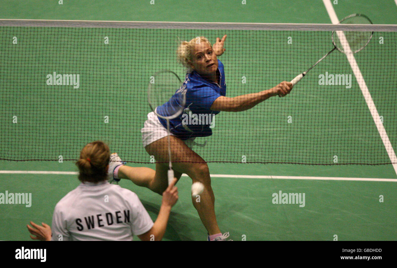 Badminton - European Badminton Championships - Echo Arena Stock Photo ...