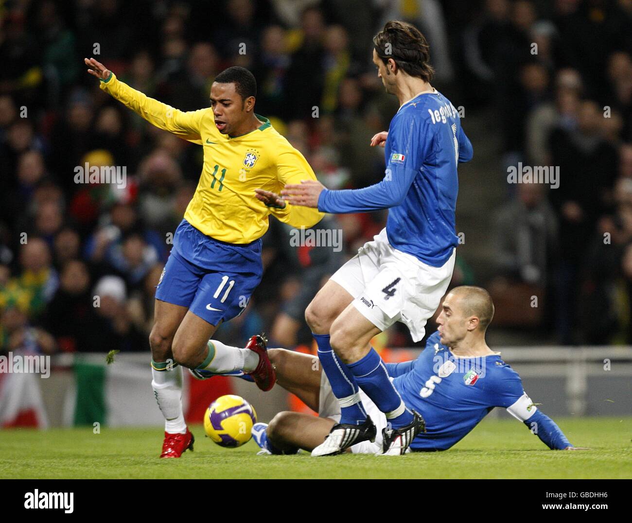 Soccer - International Friendly - Italy v Brazil - Emirates Stadium ...