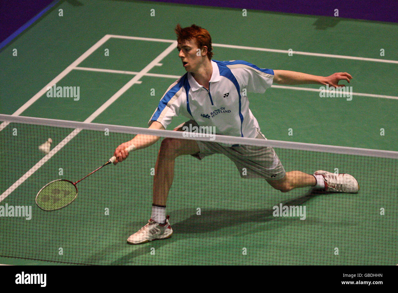 Badminton european badminton championships echo arena hi-res stock ...