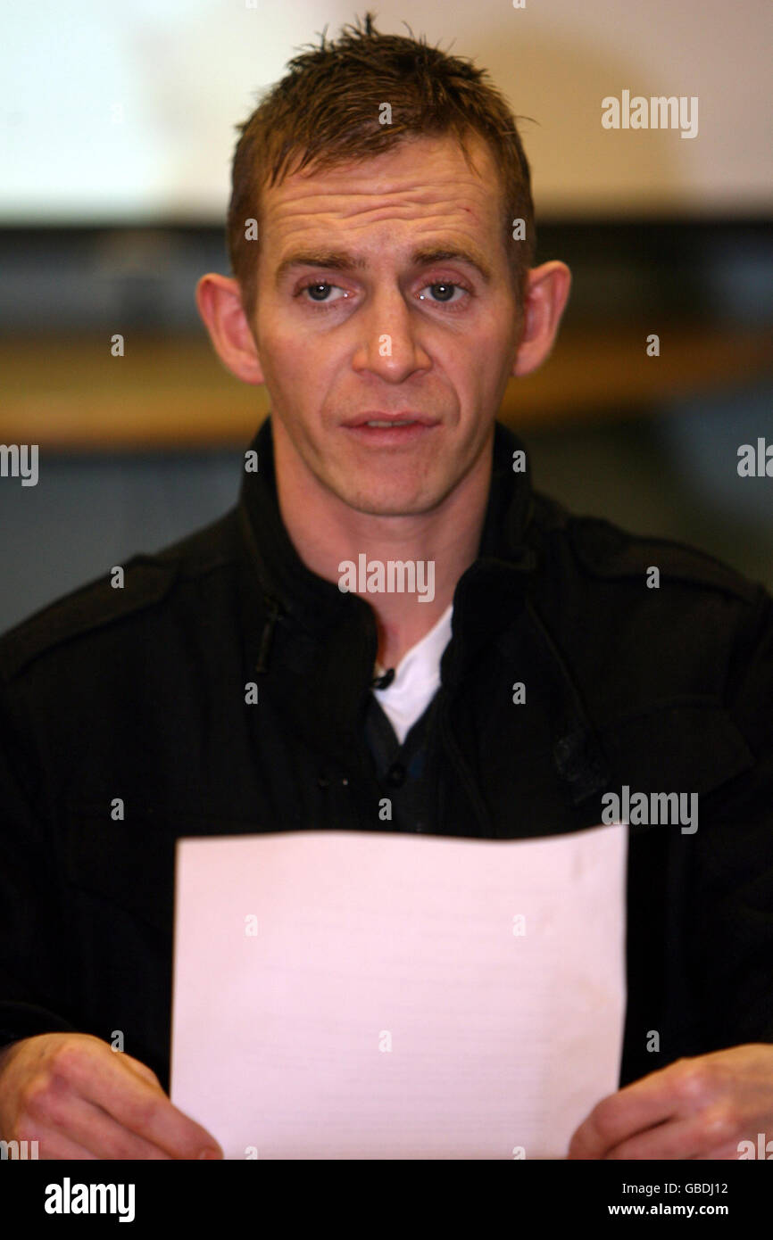 Ivan Quinn, father of 14-year-old murder victim Ryan Quinn at a police ...
