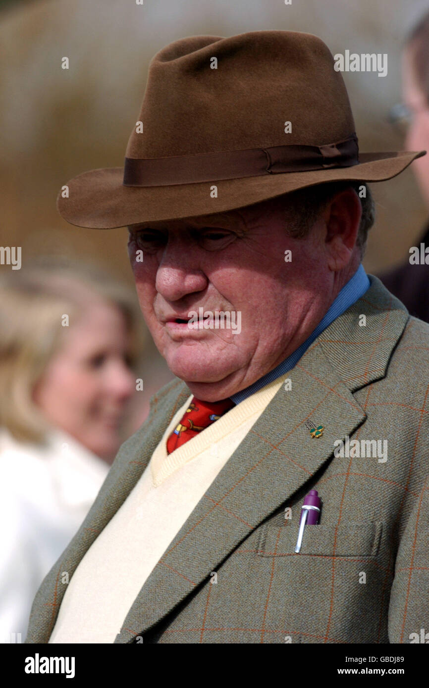 Trainer henrietta knight at the cheltenham festival hi-res stock ...
