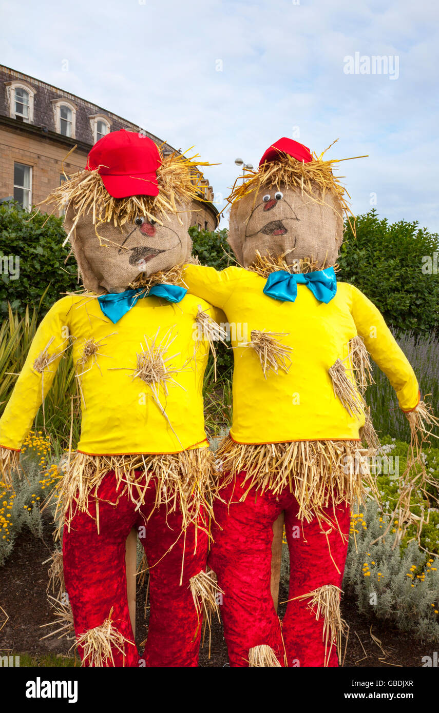 Tweedledee and Tweedledum 'Through the Looking Glass' identical twins ...